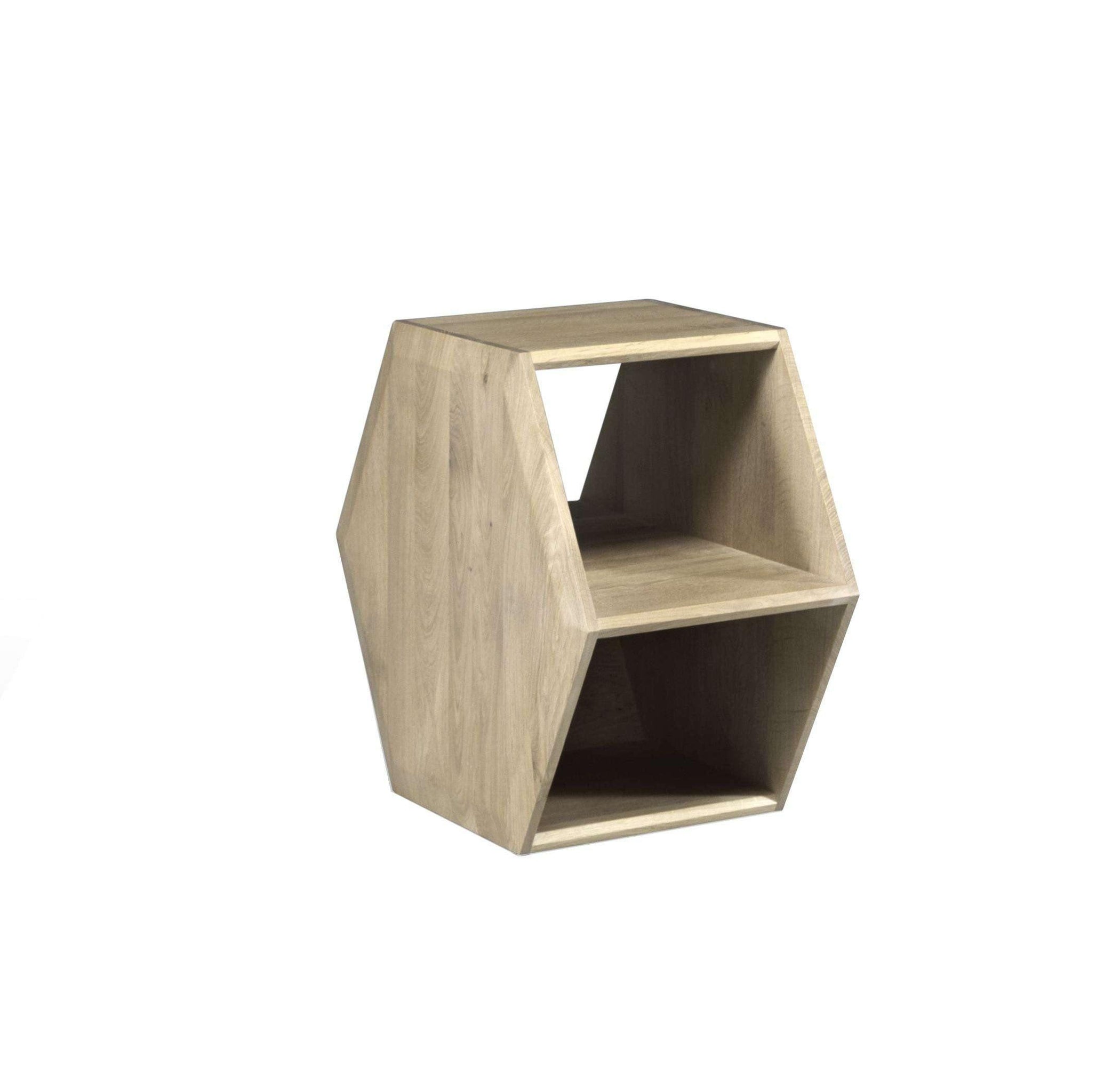 HEXA Designer Beistelltisch zusammen oder auch vertikal verwendbar ...